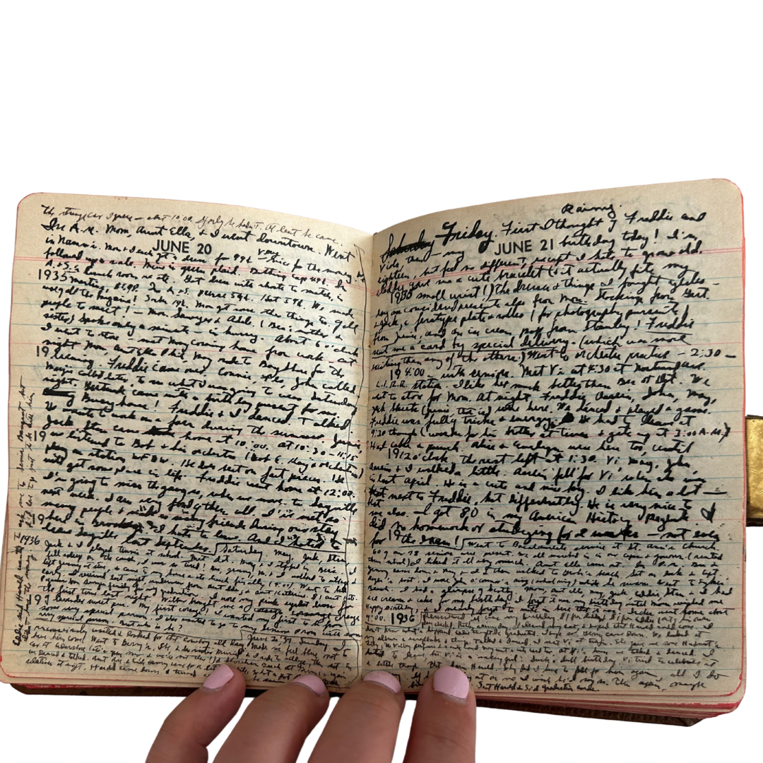 1935-1937 Diary of a Boy Crazy, Popular Sayville, New Yorker Who Write ...