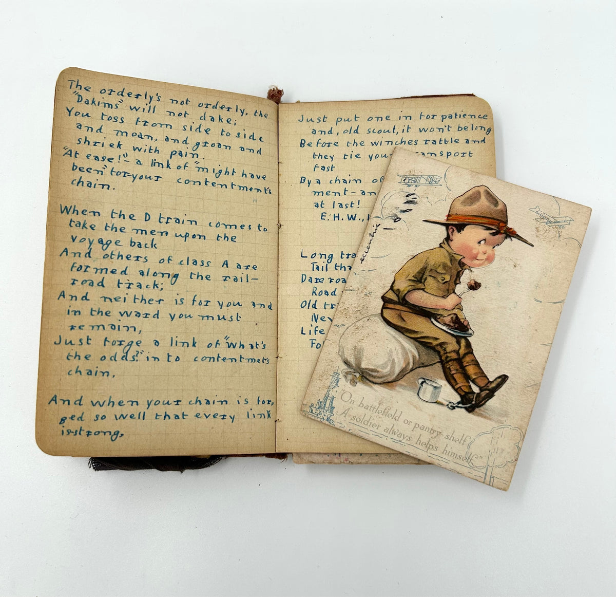 1918-1919 Unique Handwritten Wartime Meditation from the Mind of a WWI ...