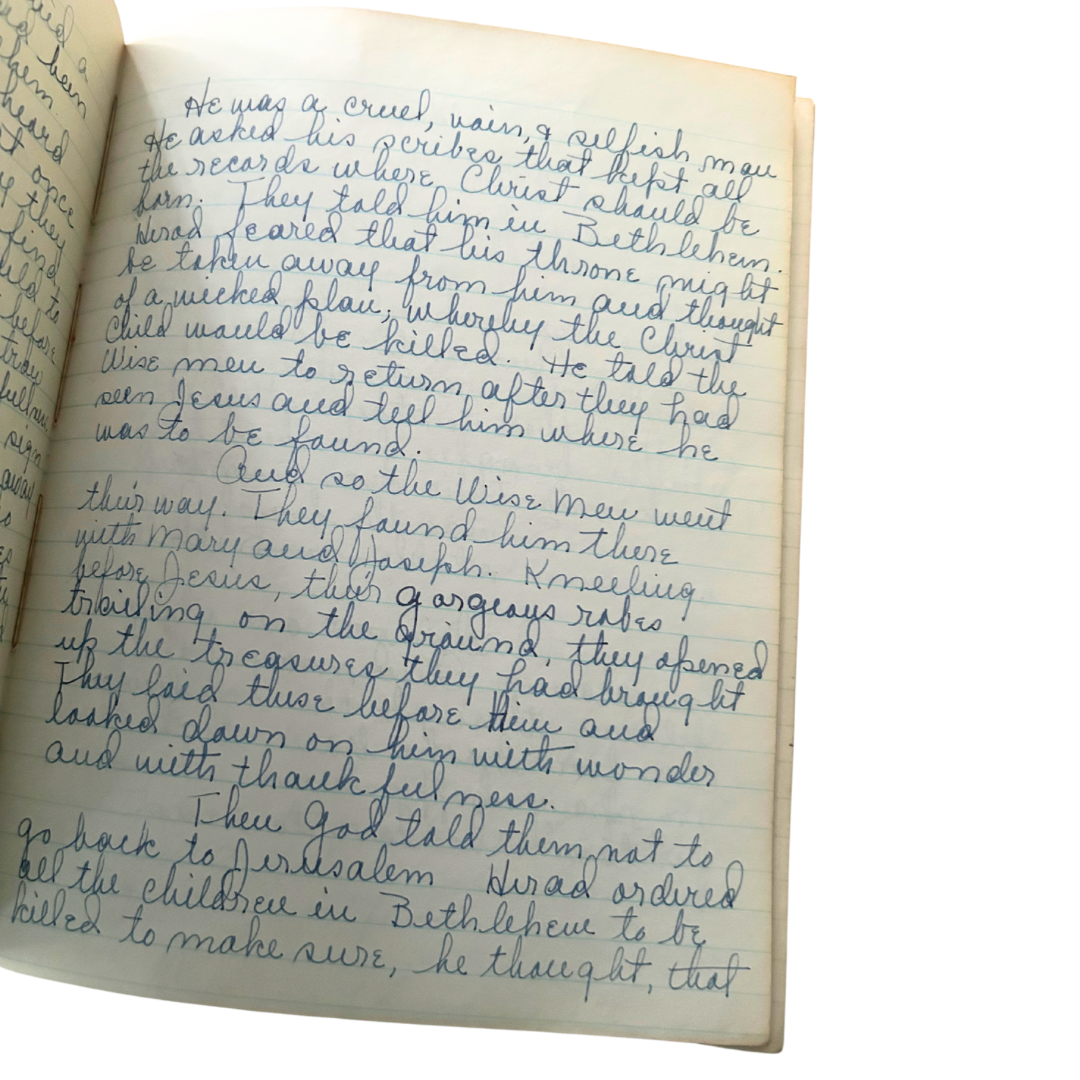 1948 Journal of Written Lectures on Literature, Covering Famous Massac ...