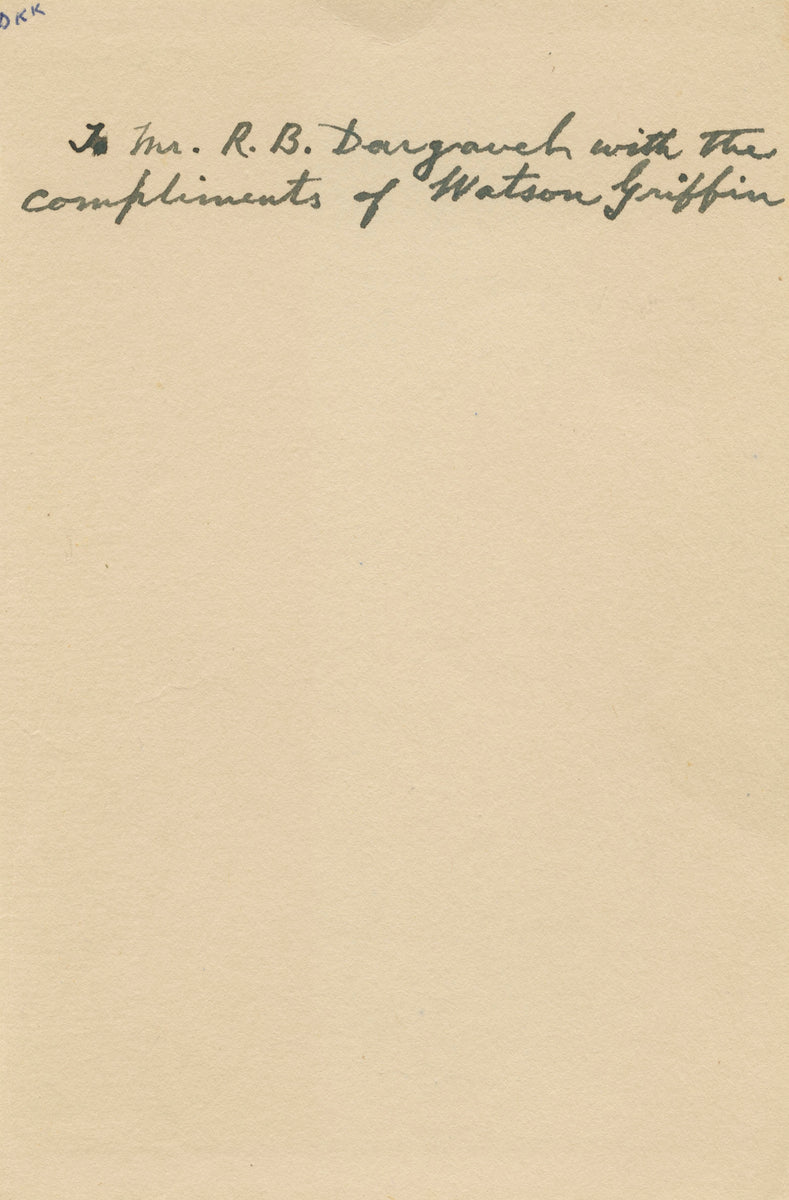 Handwritten Book Dedication from Prominent Canadian Political Figure ...