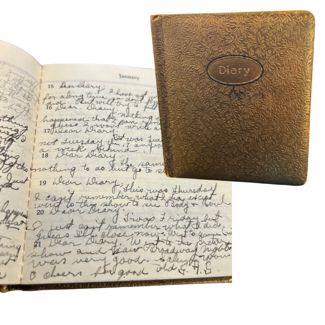 1928 Chatty Coming-of-Age Diary of a Boy Crazy 14-Year-Old Who Will Be ...