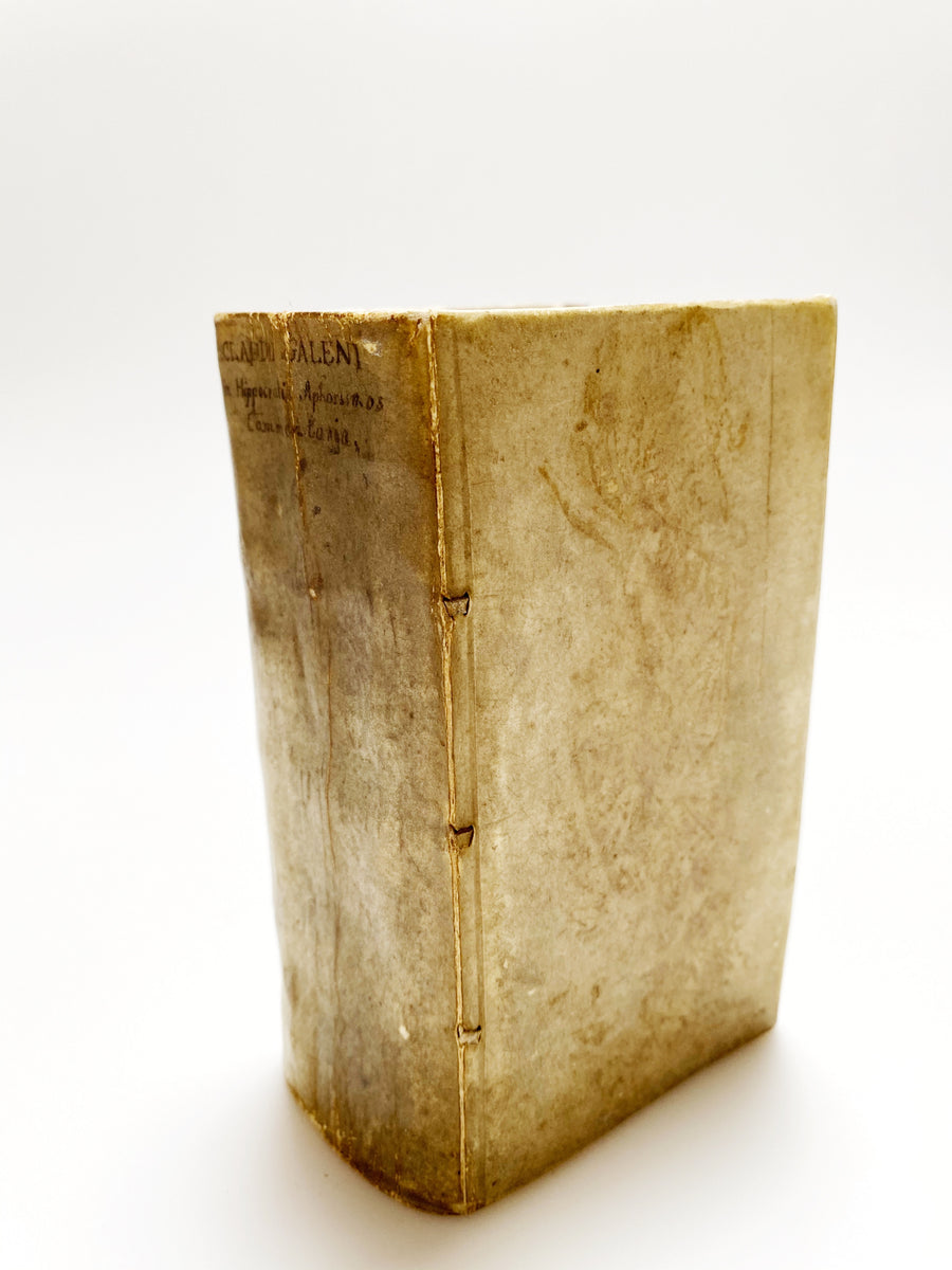 17th-Century Edition of Claudii Galeni "In Aphorismos Hippocratis ...